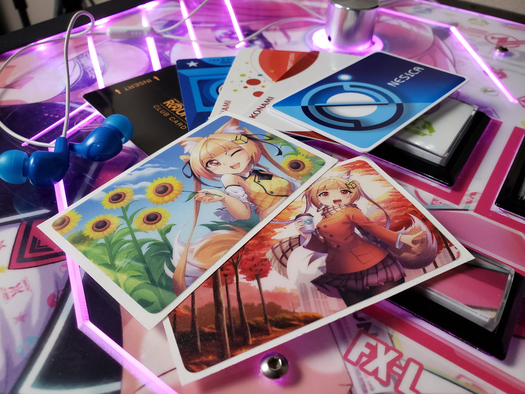 Custom eAmuse / IC Card Decal – Foxbox